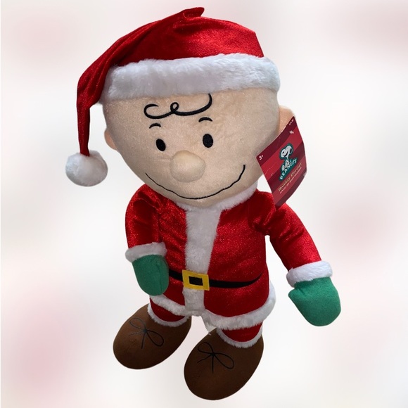Gemmy | Holiday | Nwt 2 Foot Gemmy Peanuts Santa Clause Charlie Brown ...